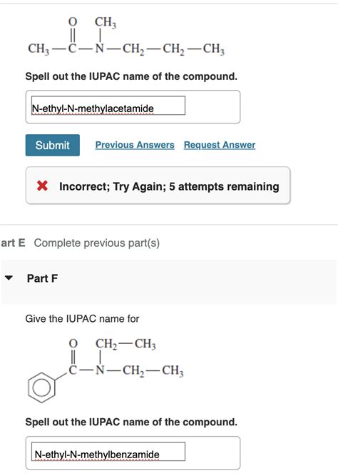 Solved Please give IUPAC name and common name, if has one. | Chegg.com