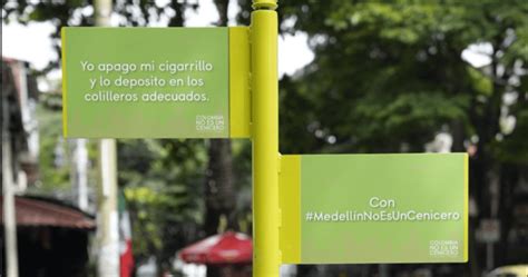 ‘medellín No Es Un Cenicero Campaña Contra Las Colillas Nación Paisa