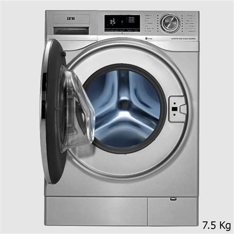 Capacity Kg 7 5 Kg Fully Automatic IFB Elite Plus SXR Silver Front