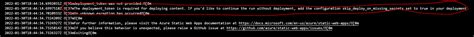 Skipdeployonmissingsecrets Is Not Supported · Issue 679 · Azure
