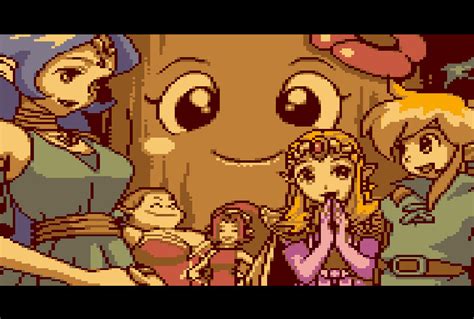 Legend Of Zelda Oracle Of Ages Ending By Larxeneelectrian On Deviantart