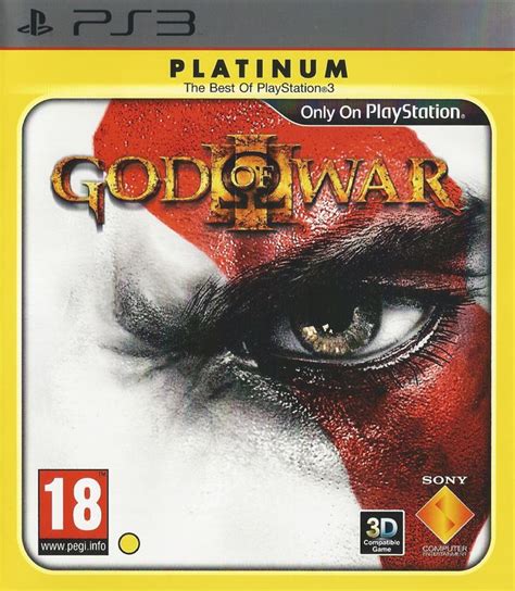 God Of War Iii Cover Or Packaging Material Mobygames