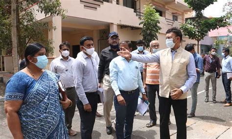Bbmp Chief Inspects Road Restoration Work In Yelahanka Zone
