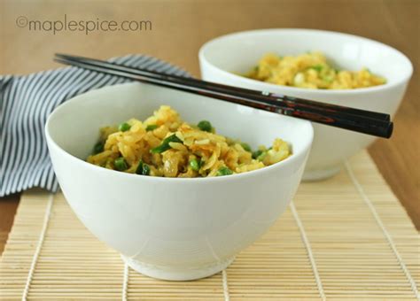Maple•spice Vegan Egg Fried Rice