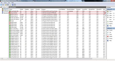 Windows Why I Can T Block Ping Exe Inbound And Outbound Traffic Super User