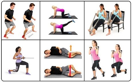 Knee Strengthening Exercises Charts