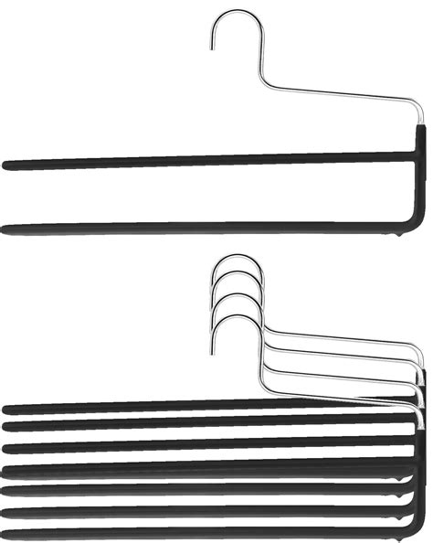 Mawa Trouser Non Slip Hanger Double Rod And Reviews Wayfair