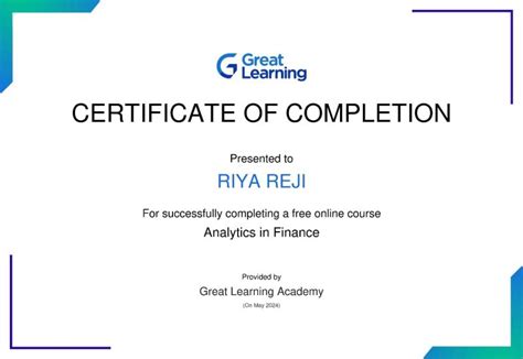 Riya Reji On Linkedin Successfully Completed The Course