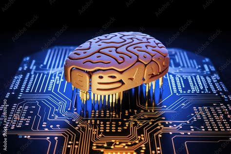 Neuromorphic Computing Research Lab Setup Chip With Synapse Like