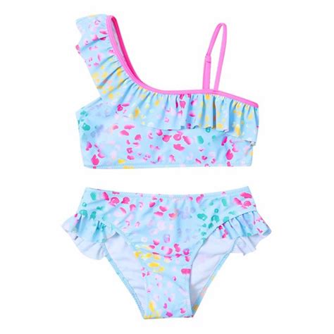 Lolmot Bébé Filles Maillots De Bain Enfants Maillot De Bain Imprimé