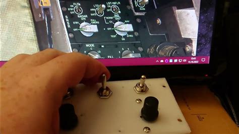 Fa 18 Snsr Panel Arduino Dcs Bios Youtube