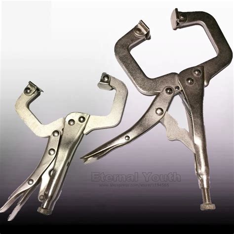 6 9 11 1418 Locking Pliers C Clamp Welding Holder Vice Welder