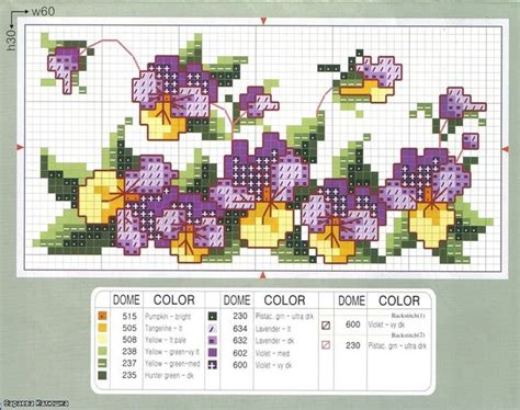 Фото 17 Схемы для сумочек и кошелечков Igolozka Вышитые крестиком цветы