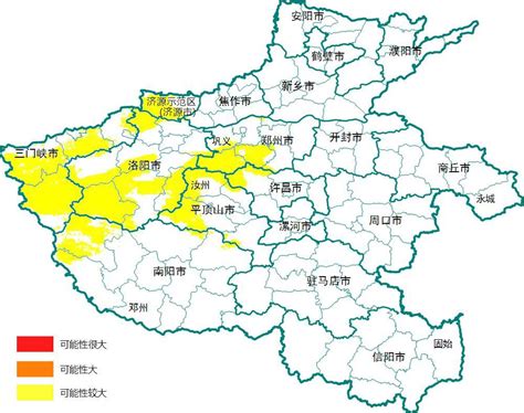 我省发布地质灾害黄色预警
