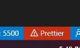 Visual Studio Code How Do I Fix Prettier Failing To Format When It