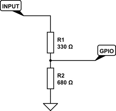 Gpio Circuit To Detect A V Signal Raspberry Pi Stack Exchange