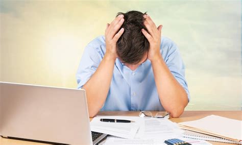 Premium Photo Man Calculating His Bills