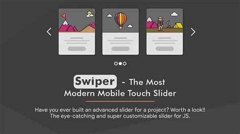 implement different types of sliders using vue 3 and swiper 7 r