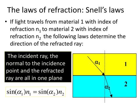 Ppt Refraction Powerpoint Presentation Free Download Id1968903