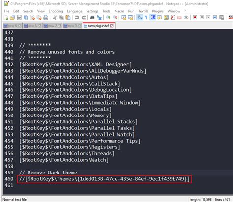 Dark Theme In Sql Server Management Studio