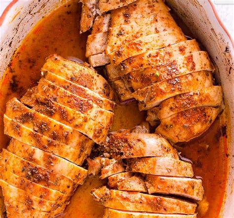 Juicy Oven Baked Chicken Breast Recipe Food Style