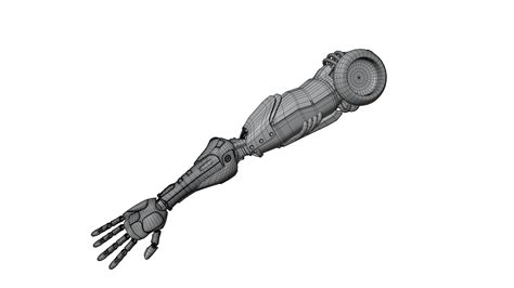 3d Robot Arm Turbosquid 1969841