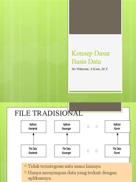 Konsep Dasar Basis Data Pdf