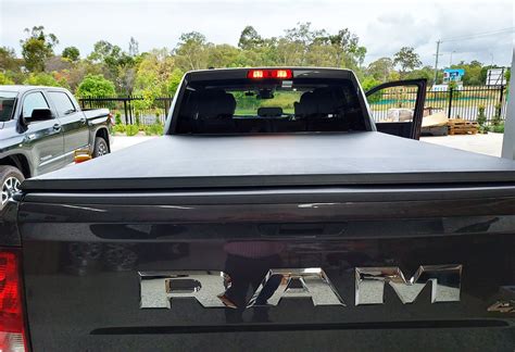 Soft Tri Fold Tonneau Cover Perfect Fit Ram 1500 2009 2018 2010 2019