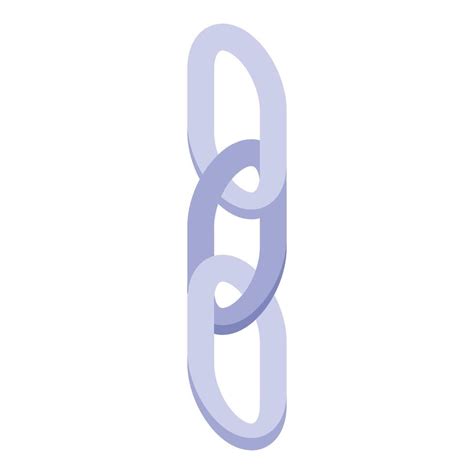 Chain Links Interlocking Creating Strong Connection Isometric Icon 47437546 Vector Art At Vecteezy