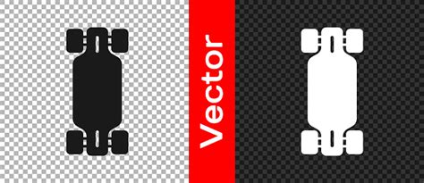 검은색 롱보드 또는 스케이트보드 크루저 아이콘은 투명한 배경에 분리되어 있습니다 익스트림 스포츠 스포츠 장비 벡터 거리에 대한 스톡 벡터 아트 및 기타 이미지 Istock