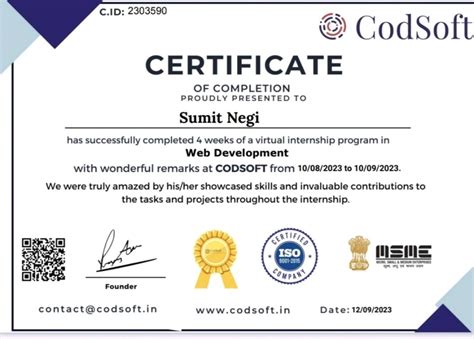 Sumit Negi On Linkedin Internship2023 Codsoft