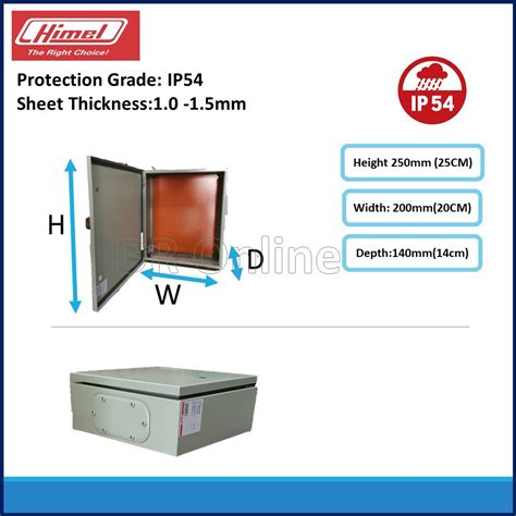 Himel Ip54 Metal Enclosure Electrical Panel Box H250mm X W200mm X