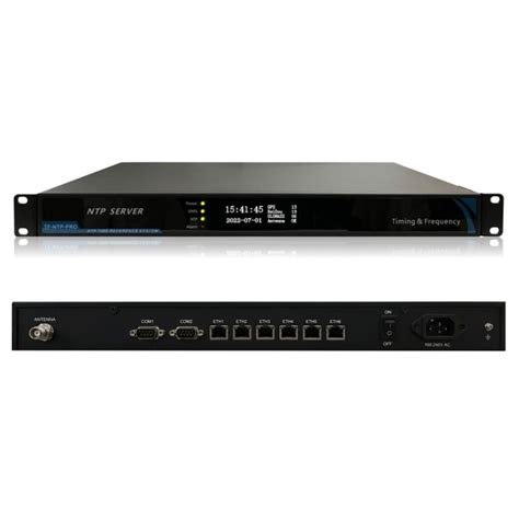 Tf Ntp Pro 6 Port Network Time Server Ntp Server 30m 98 4ft Antenna