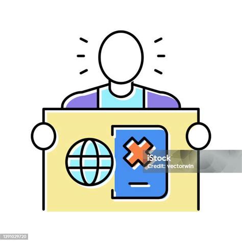 문서화되지 않은 학생 색상 아이콘 벡터 일러스트레이션 연구에 대한 스톡 벡터 아트 및 기타 이미지 연구 공부 교수