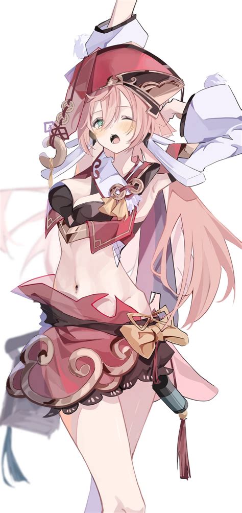 Yanfei Genshin Impact Drawn By Ren Renjiyu Danbooru