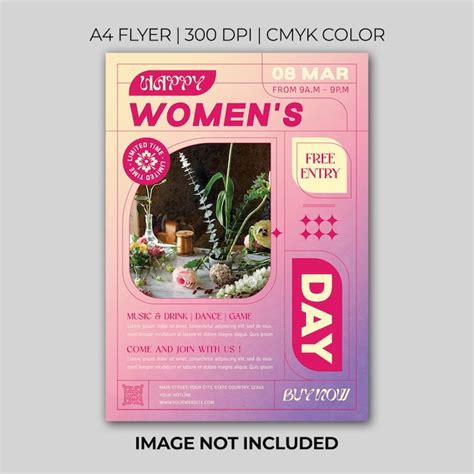 Premium Psd International Womens Day Flyer