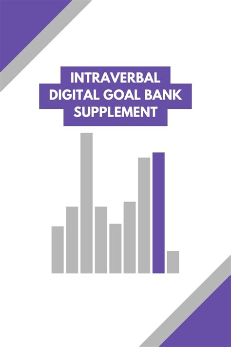 Intraverbal Digital Goal Bank Supplement In 2024