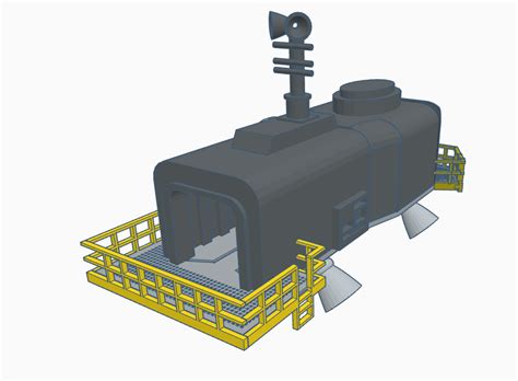 Stl File Lethal Company Space Ship 🛰 ・design To Download And 3d Print・cults