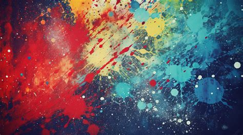 Abstract Spatter Exploring Dynamic Texture Background Spatter Spray