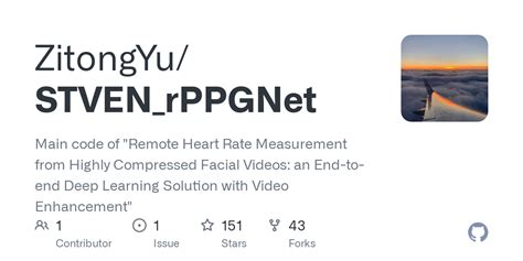 stven rppgnet models stven py at master · zitongyu stven rppgnet · github