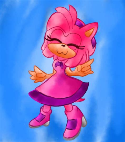 Amy Rose By Hrr Artss On Deviantart