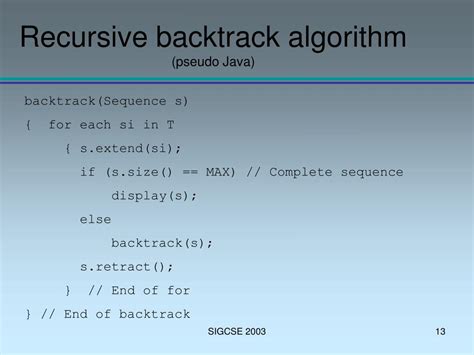 Ppt Nifty Assignments Brute Force And Backtracking Powerpoint