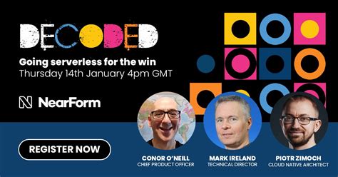 Video Mark I On Linkedin Decoded Going Serverless For The Win Thurs Jan 14th 1600 Gmt
