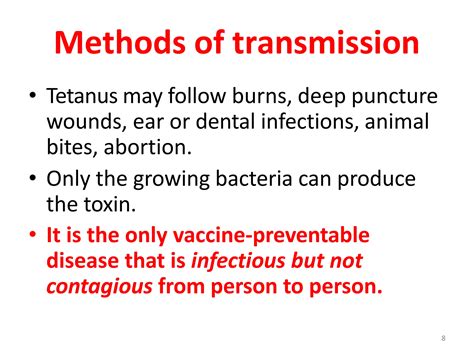 Tetanus Pptx Introduction Pathophysiology Pptx Infectious Diseases Diseases And Conditions