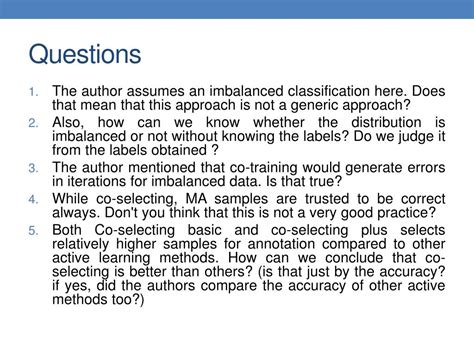 Ppt Active Learning For Imbalanced Sentiment Classification Powerpoint Presentation Id2355352