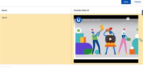 Embedded YouTube Player Skuid V13 0 6 Documentation