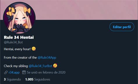 Rule 34 App On Twitter Our Rule34bot Has Reached 1000 Followers