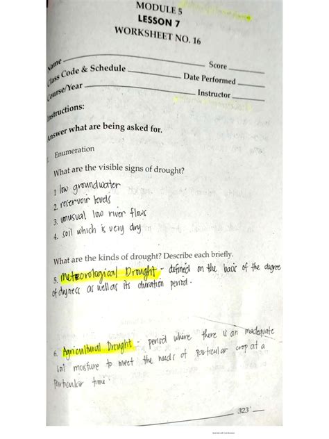 Module 5 Lesson 7 Worksheet 16 Pdf