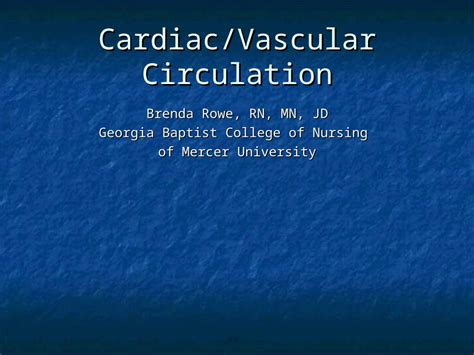 Ppt Cardiac Powerpoint Dokumen Tips