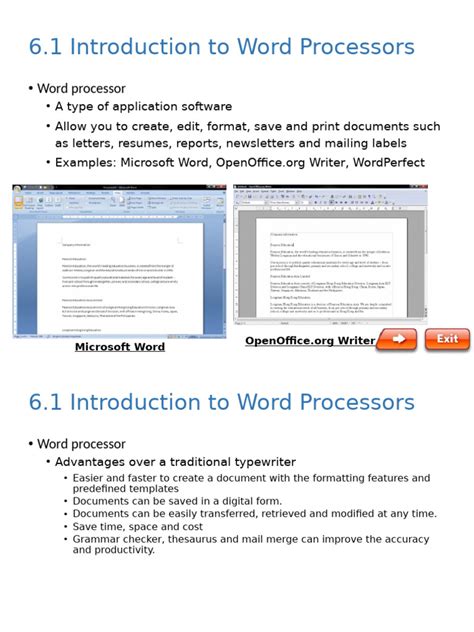 Word Processing | PDF